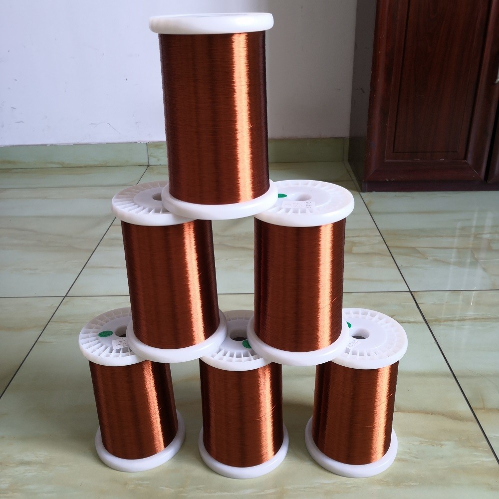 0.085mm Enamel Insulated Copper Wire With Polyester Coating Insulation ...