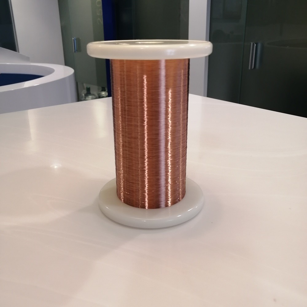 PE/AIW Insulation Special Enameled Self Bonding Wire UL 0.085mm Film ...