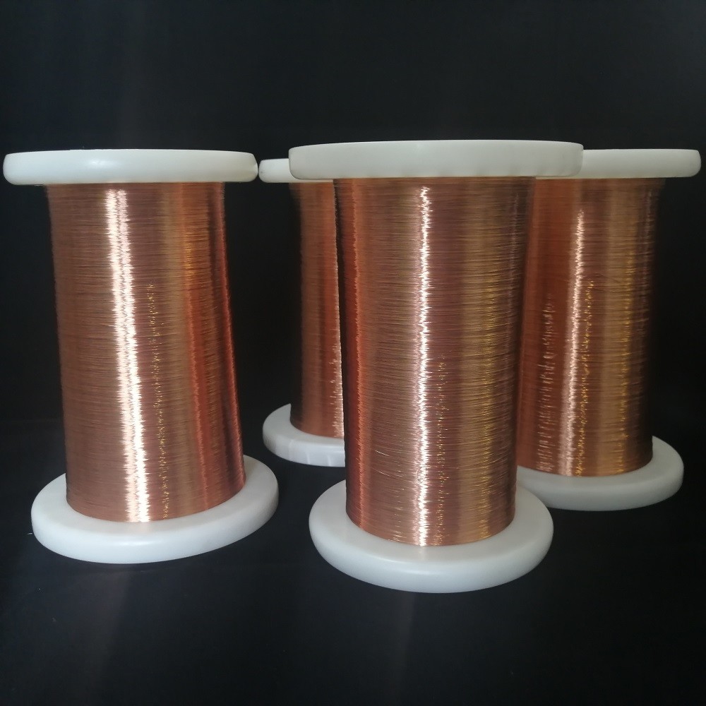 0.085mm Self Adhesive Enameled Copper Wire With Polyesterimide Coating ...